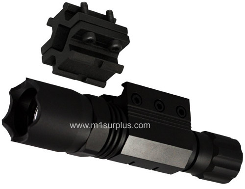 Tactical 160 Lumen Flashlight W/ Barrel Mount Ar15 For Sale at ...